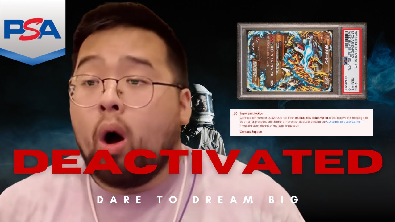 PSA DEACTIVATED SLABS EXPLAINED! What Collectors NEED to Know - YouTube