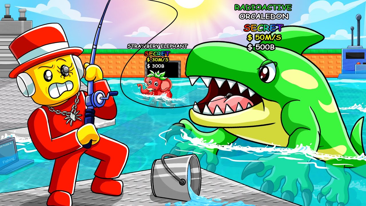 Steal A Brainrot: $0 - $1 Trillion Only FISHING in Steal a Brainrot ...