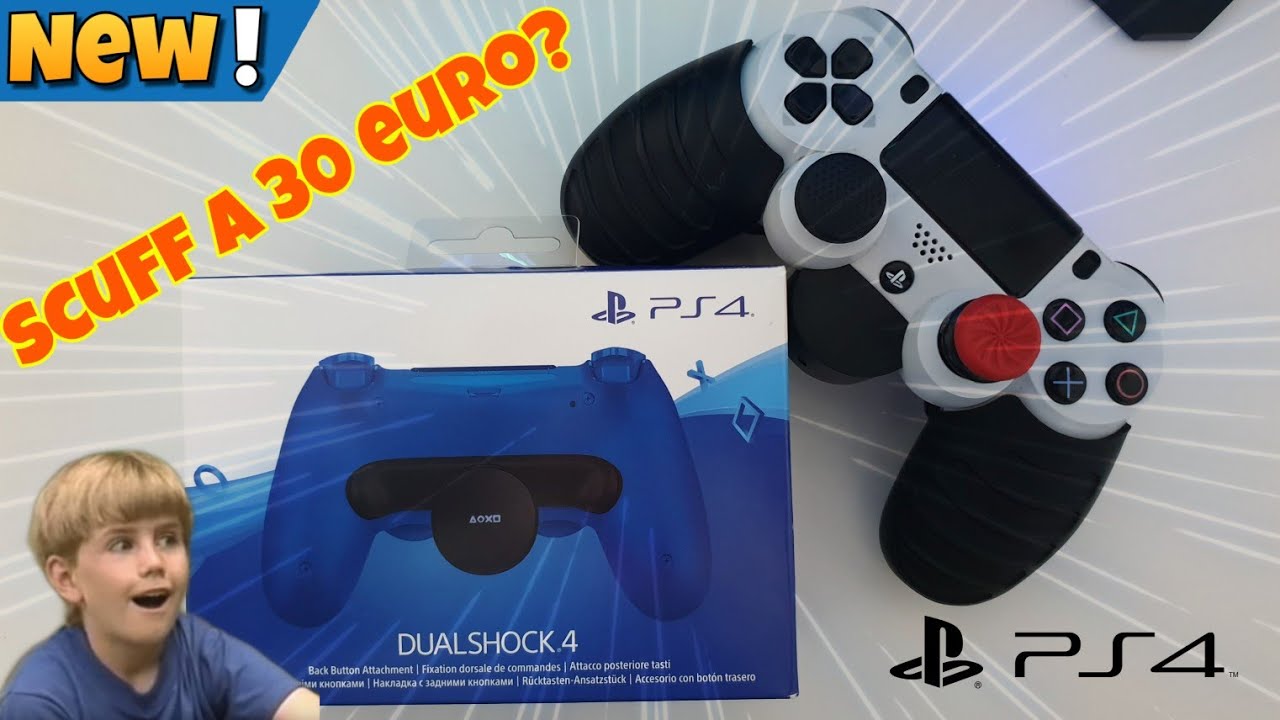 Scuff con 30 Euro? BACK BUTTON ATTACHMENT PS4 - YouTube