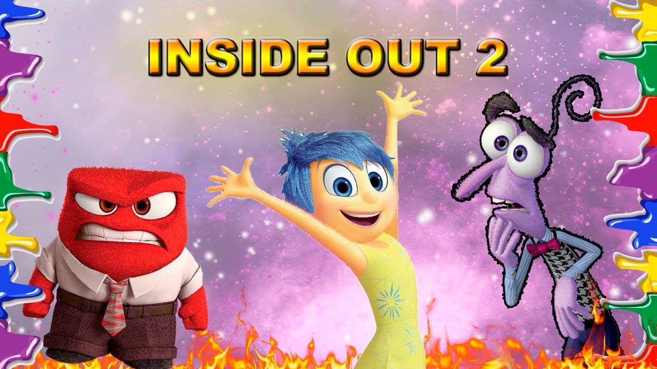 Inside Out 2 Coloring Pages! Envy Anxiety Joy Anger Disgust Fear ...