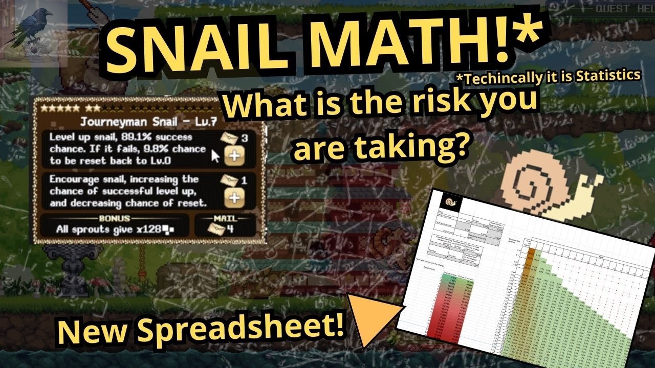 Snail math! What is the risk you are undertaking when you are upgrading ...