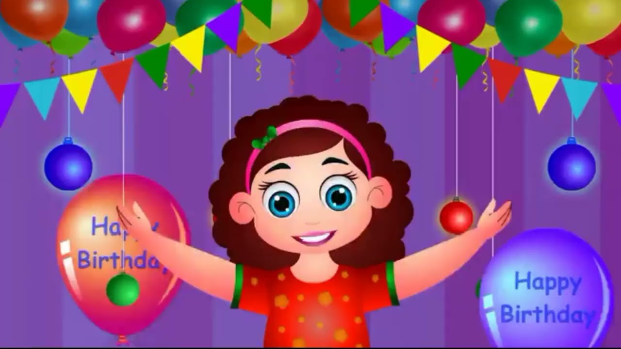 Happy Birthday song - nursery rhymes , cartoon - 3d animation cartoon ...