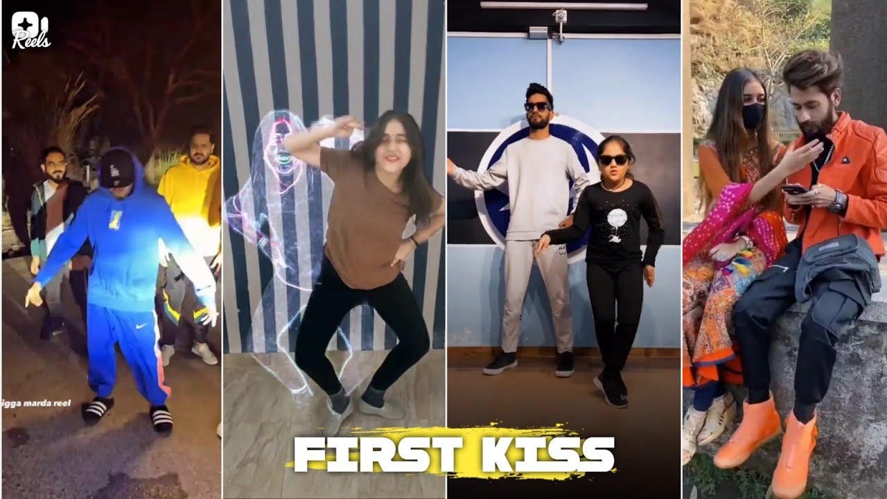 First Kiss Reels | Pyar ki pehli first kiss Instagram reels | nigah ...
