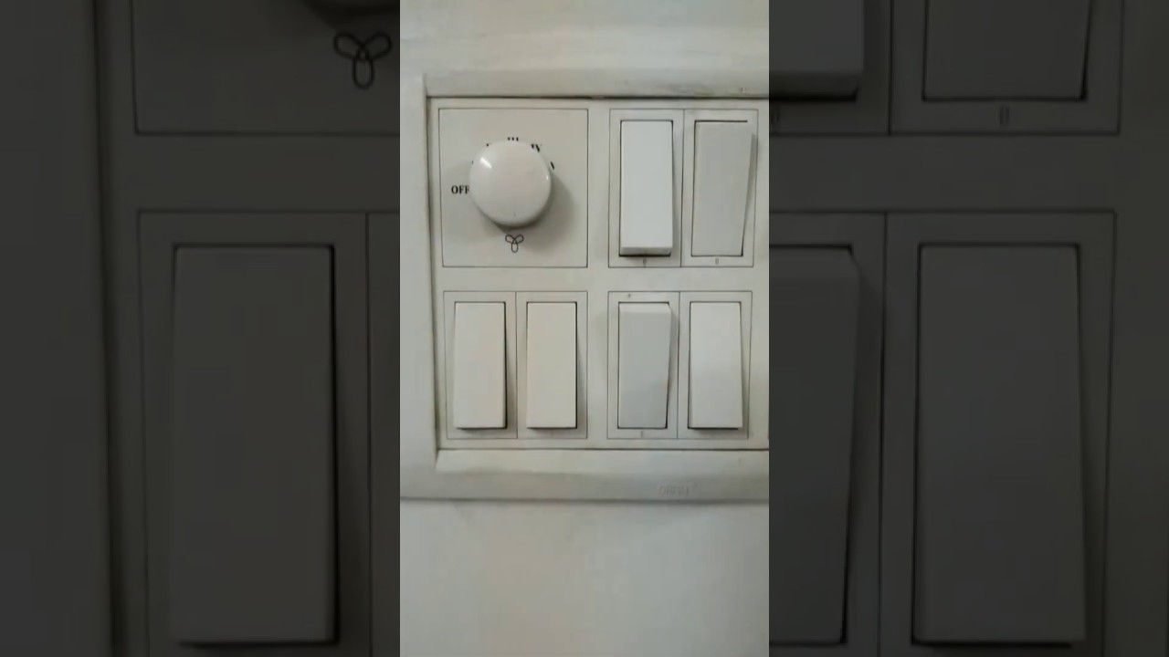 How To Switch Off A Fan. - YouTube