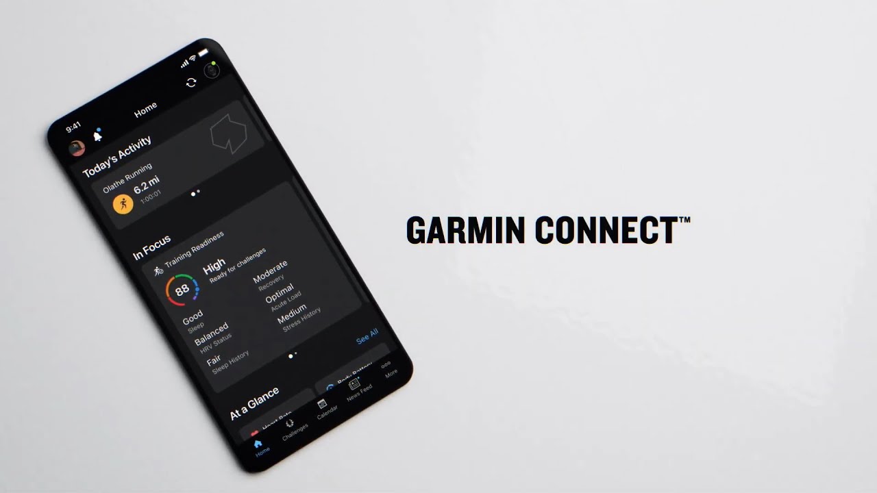 The Garmin Connect App | Track your health, fitness and training - YouTube