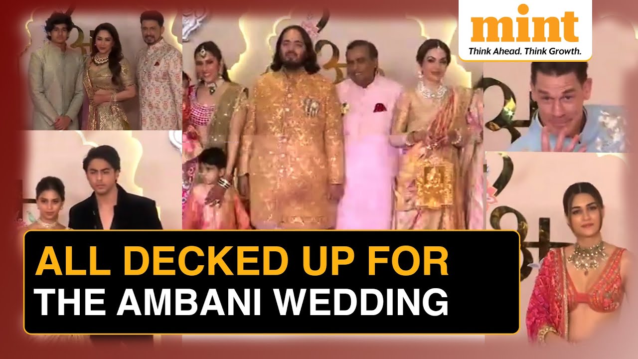 Anant Ambani-Radhika Merchant Wedding: Top Celebrities, Politicians ...