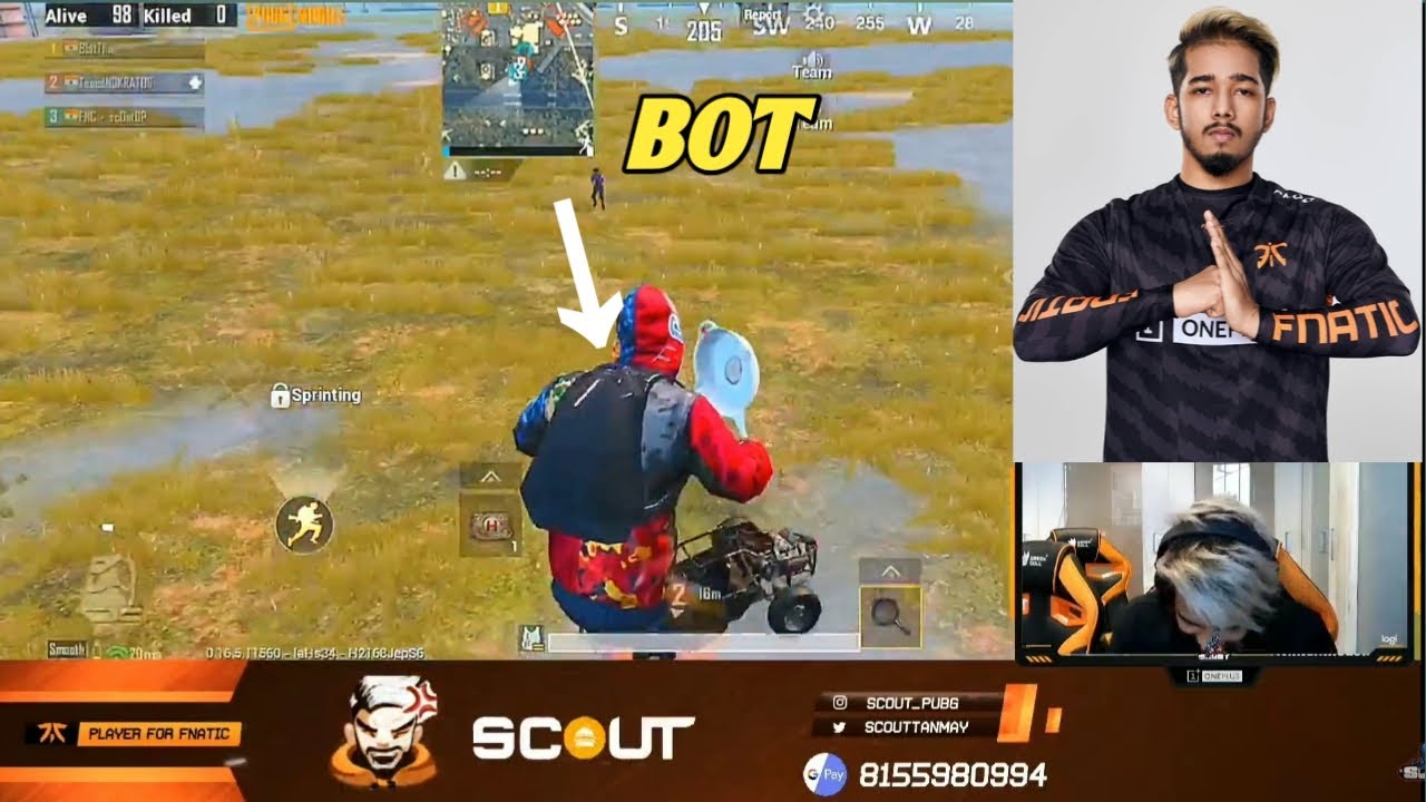 BOT KILLED SCOUT IN PUBG MOBILE 😂 So Funny 😂 Moment - YouTube