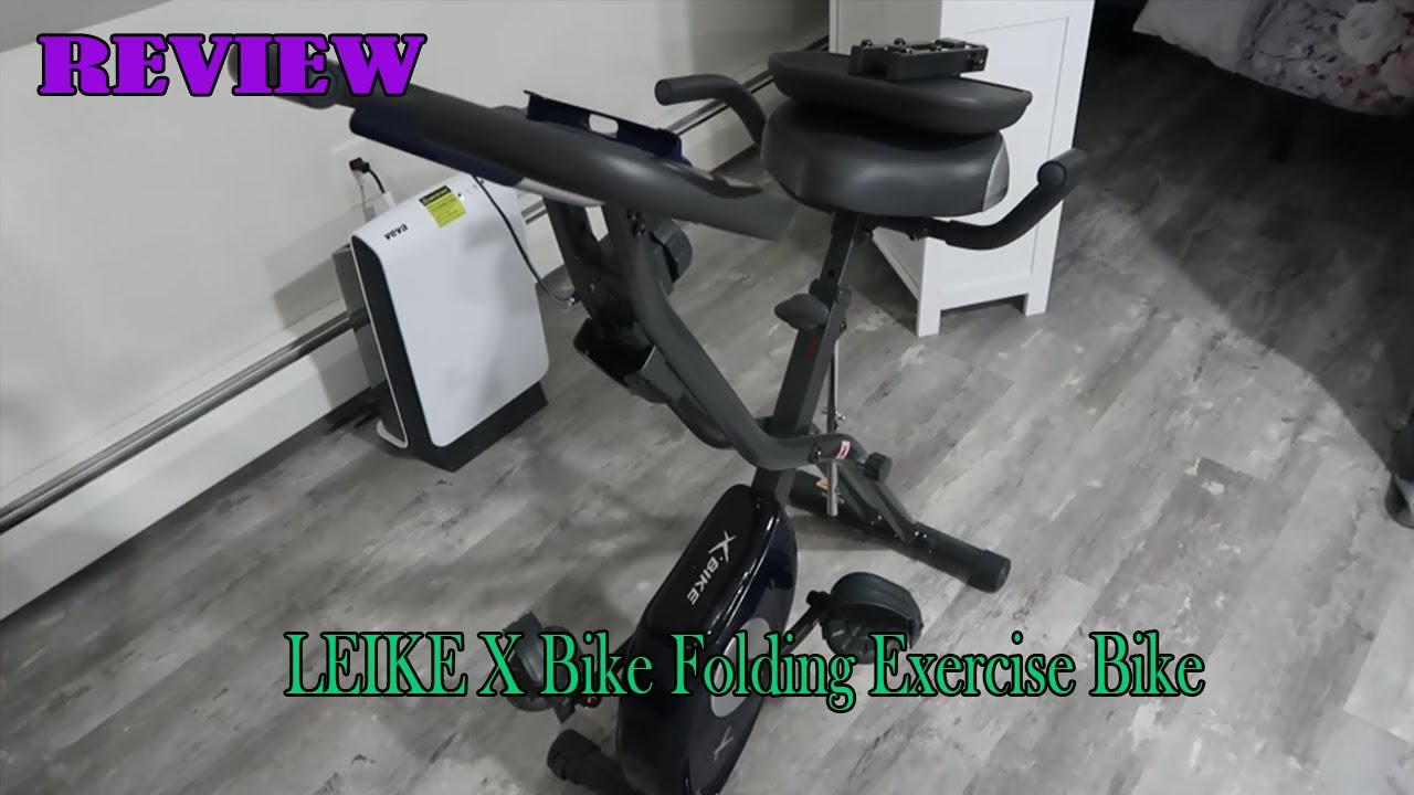 LEIKE X Bike Folding Exercise Bike Review by leikefitness - Is it worth ...