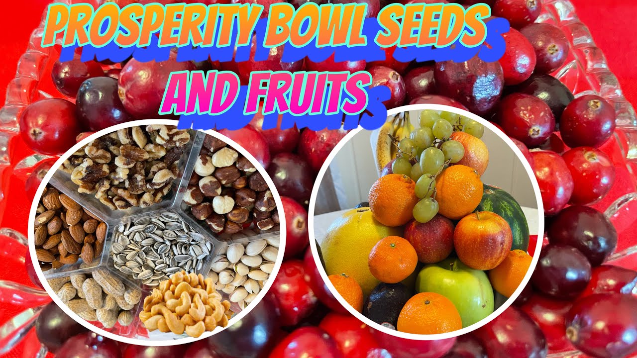 PROSPERITY SEEDS AND FRUITS ABUNDANCE FOR THE NEW YEAR 2022 I MARCY ...