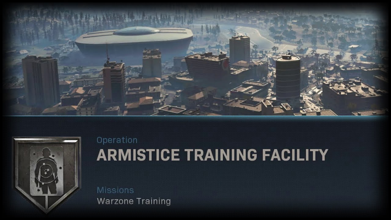 CALL OF DUTY WARZONE Walkthrough Gameplay TRAINING FACILITY - ARMISTICE ...