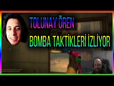 DİRENCAN TOLUNAY ÖREN BOMBA TAKTİKLERİNİ İZLİYOR