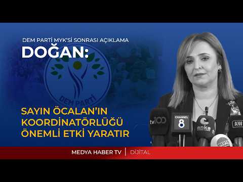 AYŞEGÜL DOĞAN DEM PARTİ MYK'Sİ SONRASI KONUŞTU