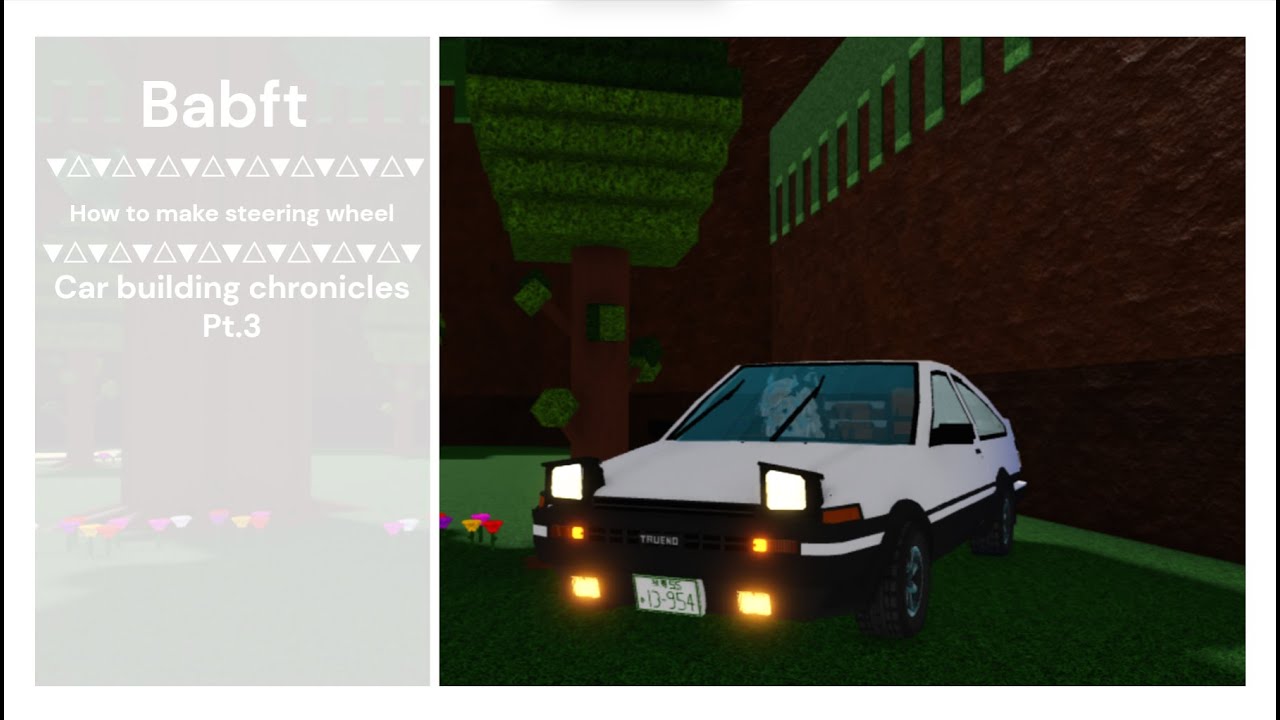 || BABFT Steering Wheel mech and design || Episode - 3 || - YouTube