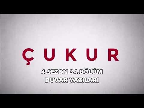 Çukur 4.Sezon 34.Bölüm Duvar Yazıları