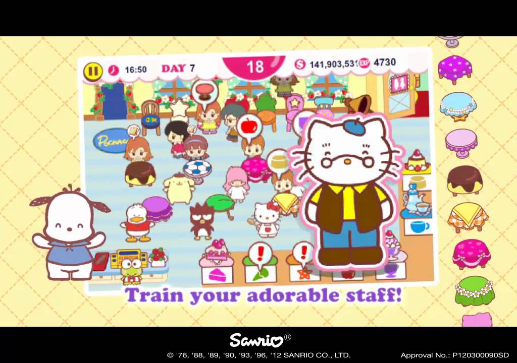 Hello Kitty Cafe - YouTube