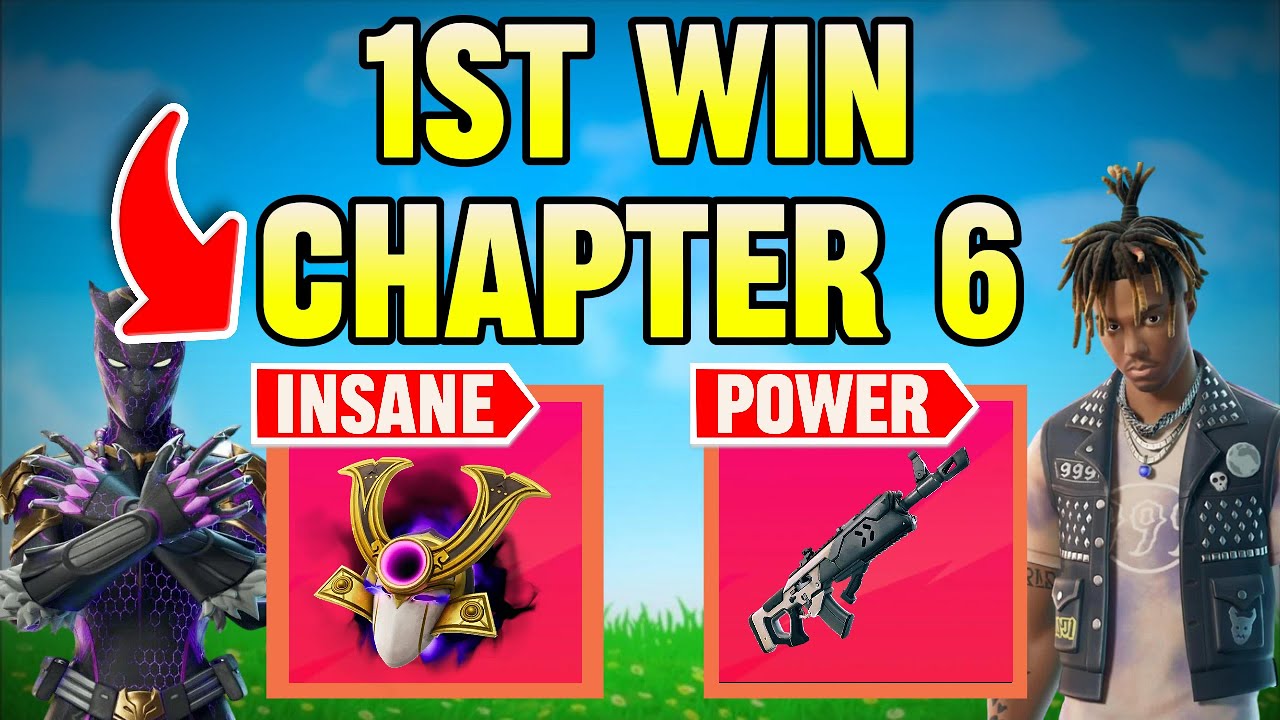 My 1st Win Of Chapter 6, Season 1! - YouTube