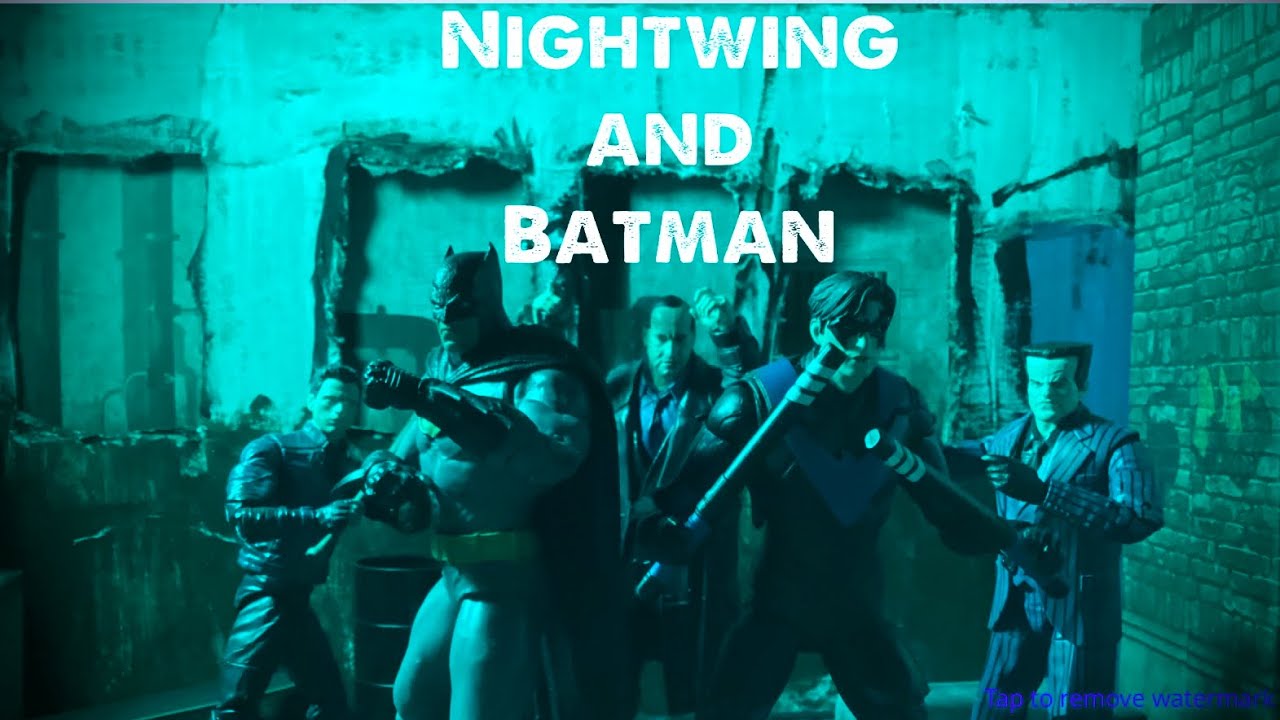 Batman and Nightwing The Dynamic Duo full stop motion - YouTube