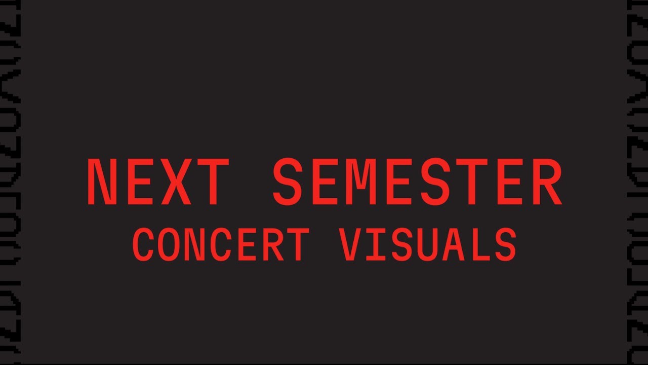 next semester - twenty one pilots // concert visuals - YouTube