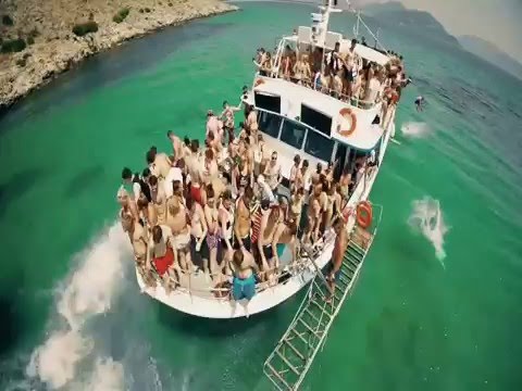 Kavos Boat Party 2016 - YouTube