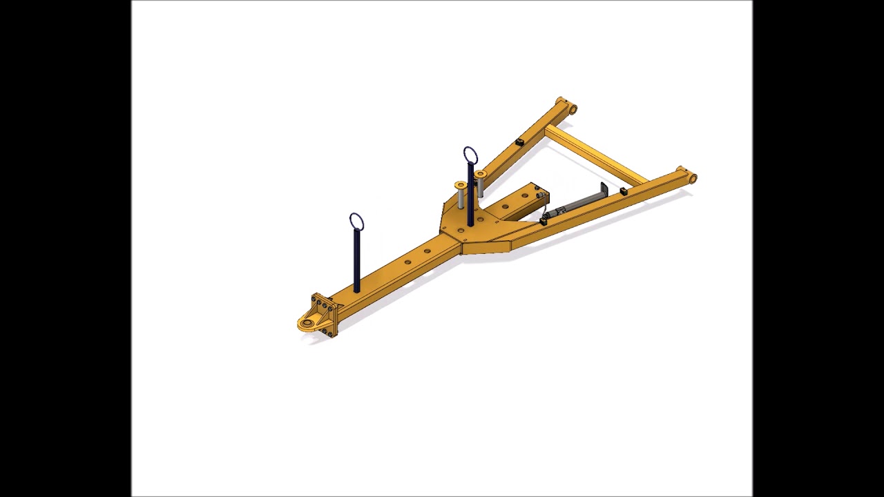 Ajustabar's Series 2 telescopic drawbar - YouTube