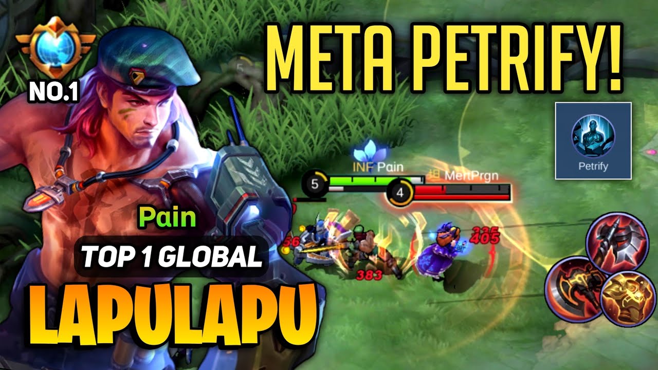 Petrify Meta! Lapu2 Offlane Gameplay [ Top 1 Global Lapu Lapu Best ...
