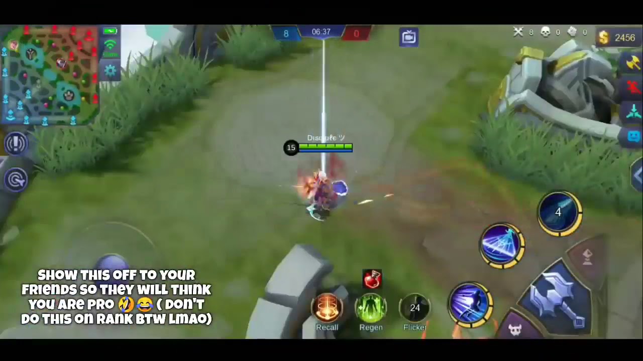 Mobile Legend Tricks for Flicker - YouTube
