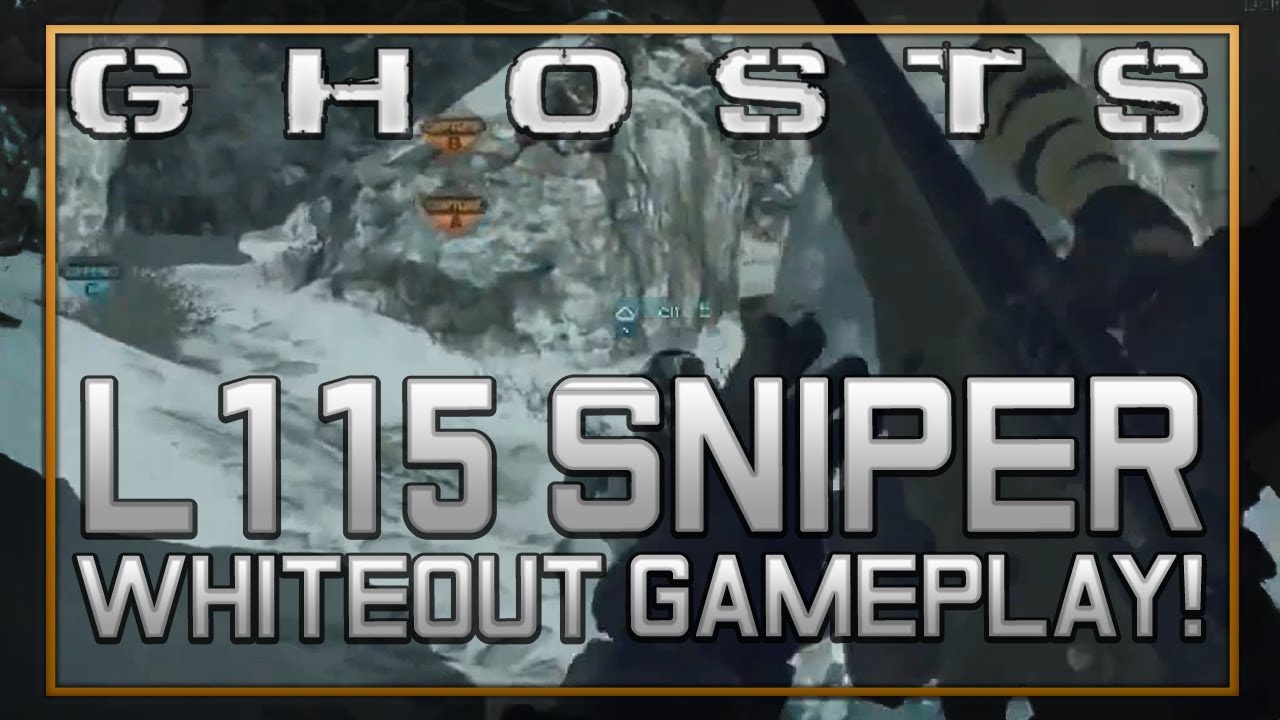 Call of Duty:Ghosts "L115 SNIPER & P226 Multiplayer Gameplay ...