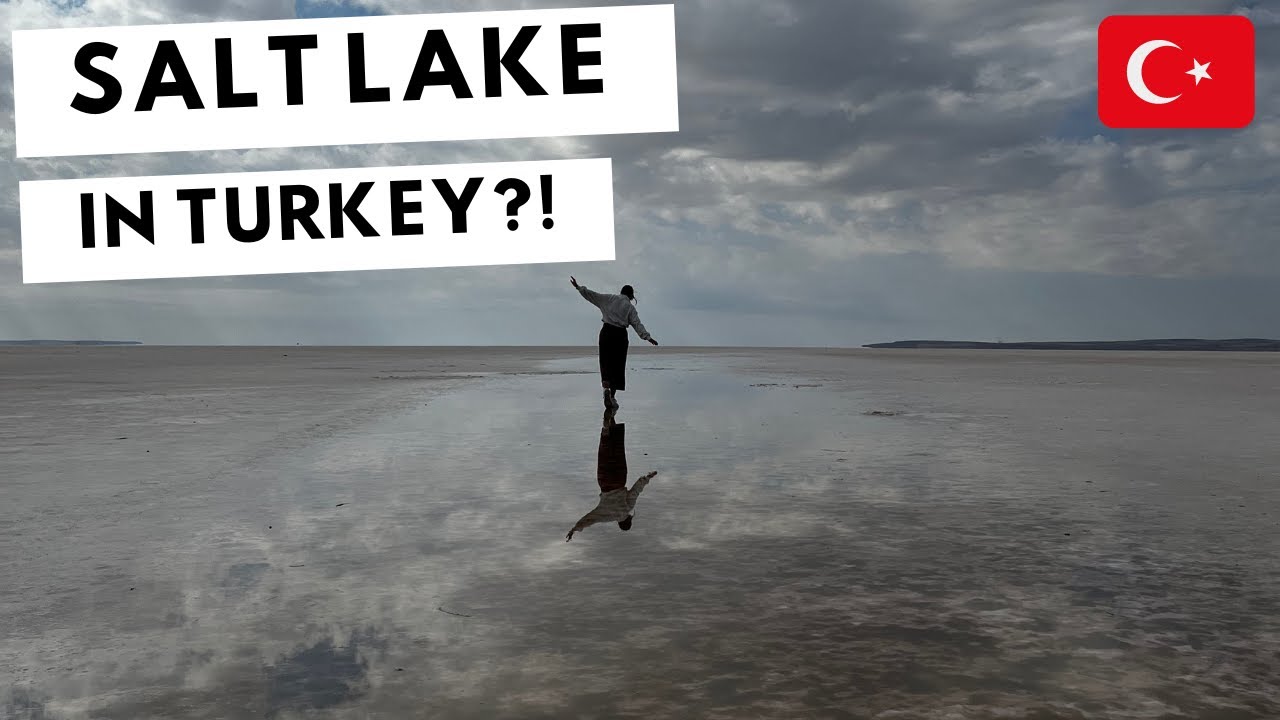 Salt lake in Turkey / 10 hour Journey to Istanbul / Exploring Istanbul ...