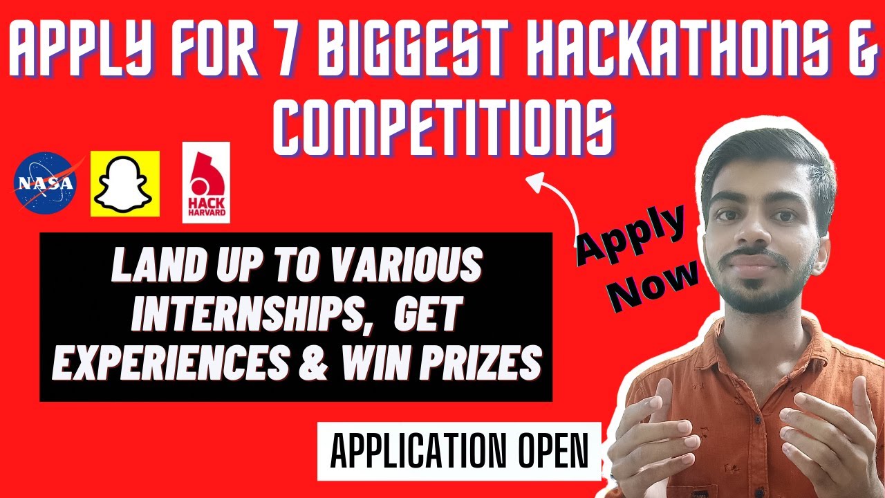 Hackathons & Competitions to participate|Nasa Space Apps Hackathon|Hack ...