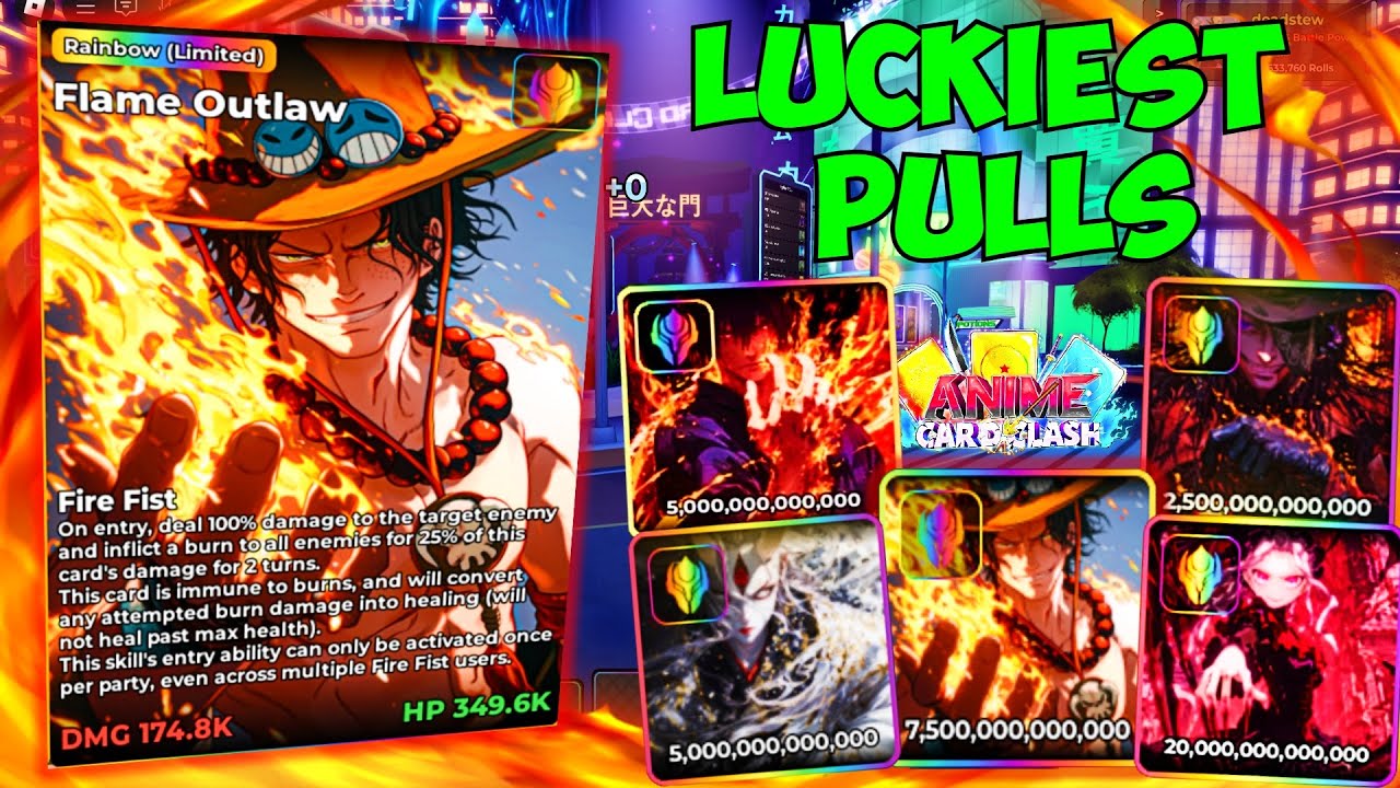 RAINBOW ACE HOW DID HE GET THIS! Reacting To The LUCKIEST Pulls In ...