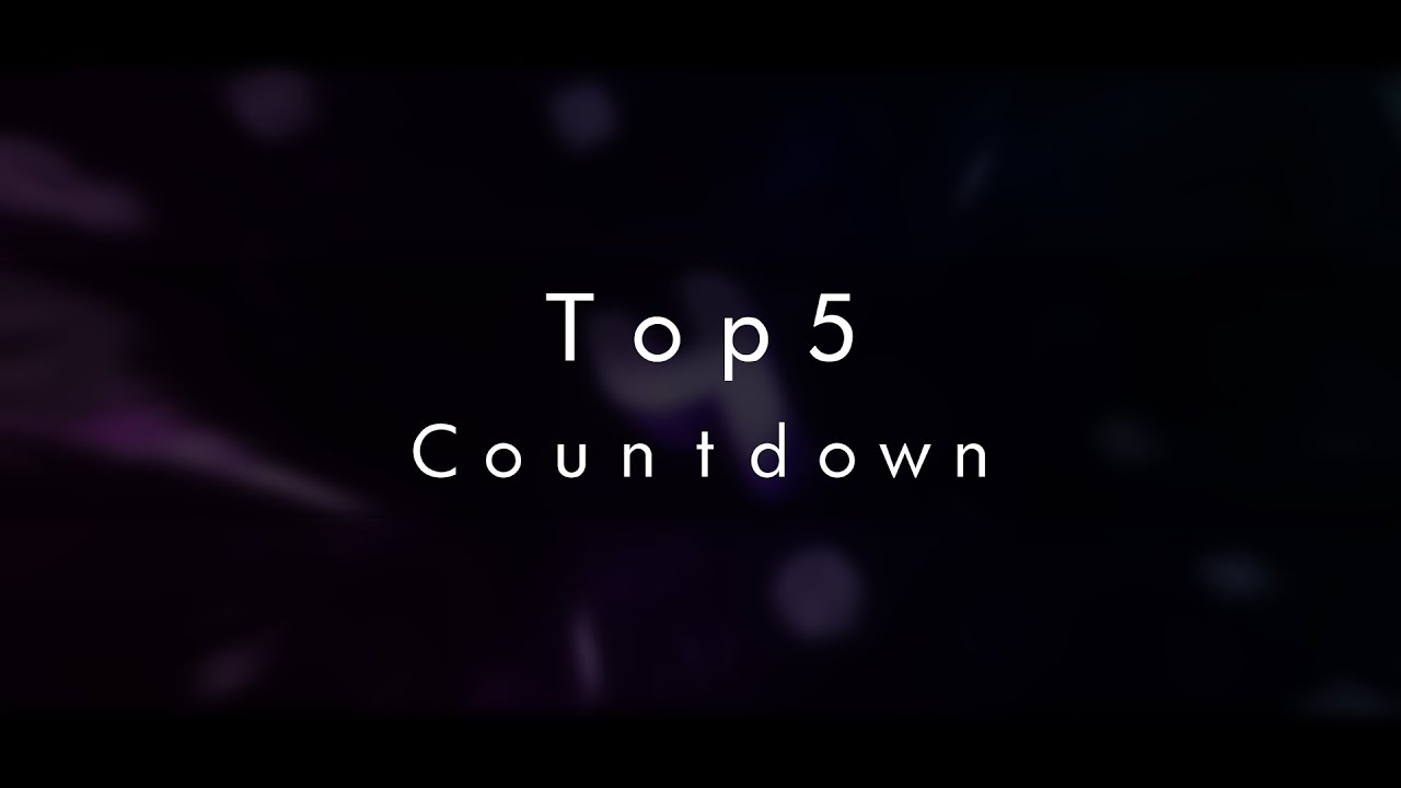 ️ Panzoid Top 5 Countdown Template By DiamsGraphique ️ [FREE] - YouTube