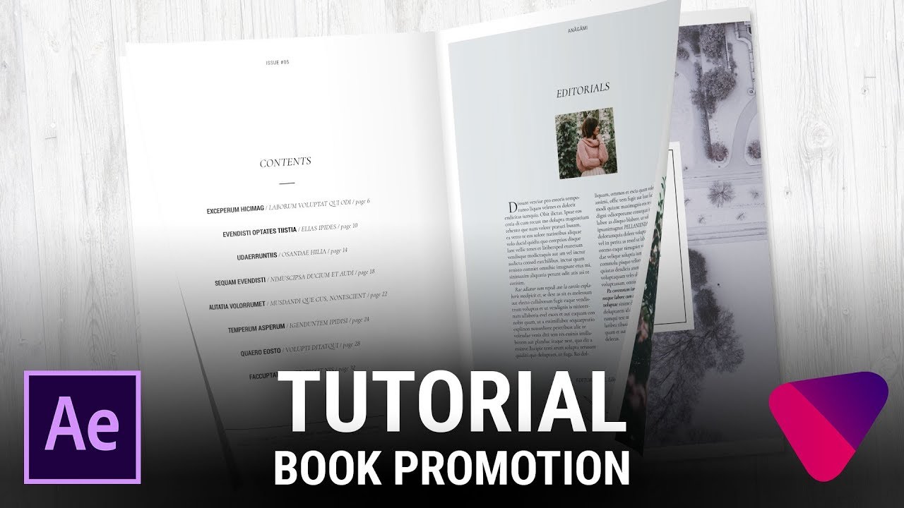How to promote your book using Book Promotion After Effects template ...