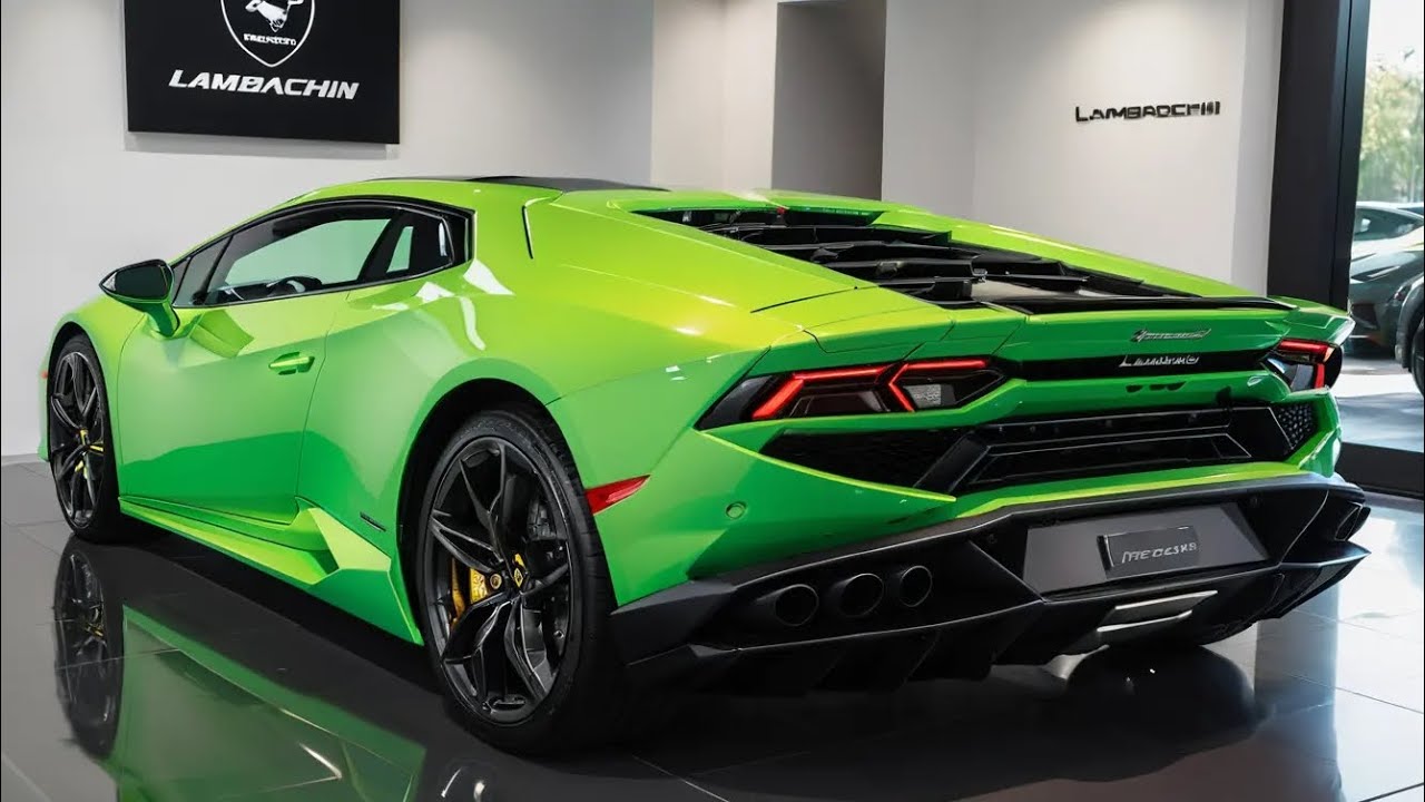 2025 Lamborghini Huracan: The Ultimate Supercar Breakdown! - YouTube