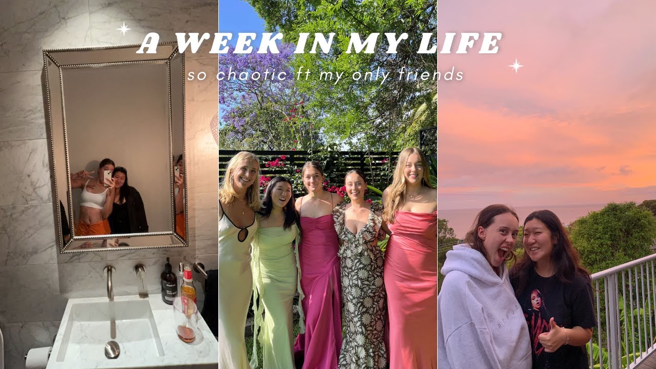 a week in my life !! (so chaotic) - YouTube