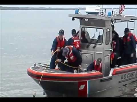 USCGAUX 10-10 Training Day courtesy of Coast Guard Station Brunswick ...