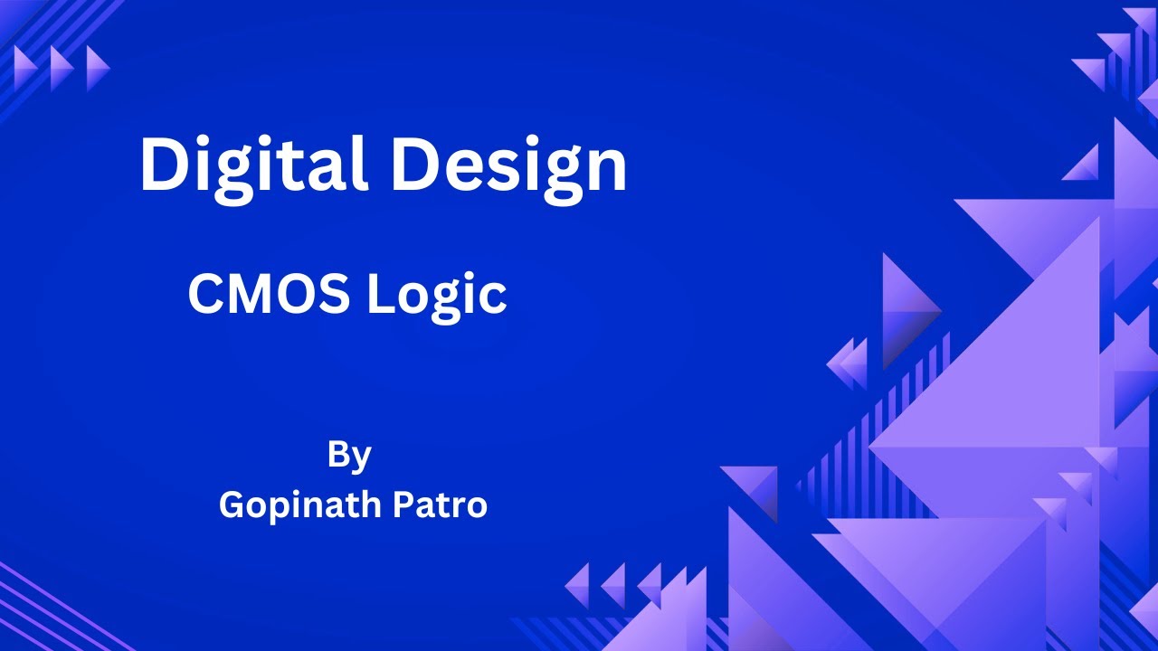 Easy way to understand CMOS Logic - YouTube