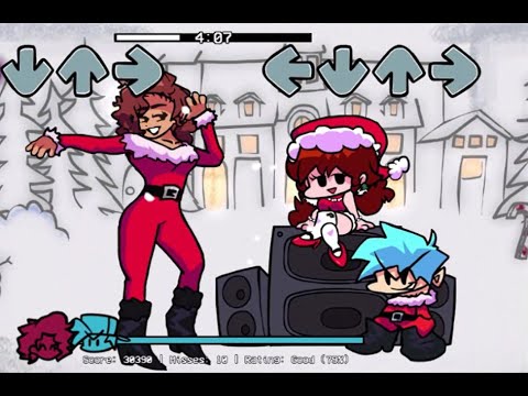 Fnf All i want for christmas is FNF - YouTube