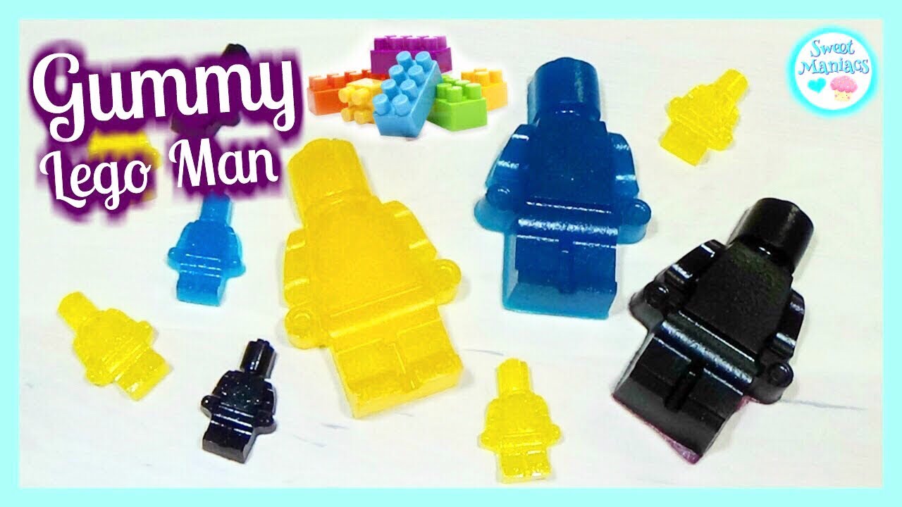 How To Make Gummy Lego Man | Sweet Maniacs 💜 - YouTube