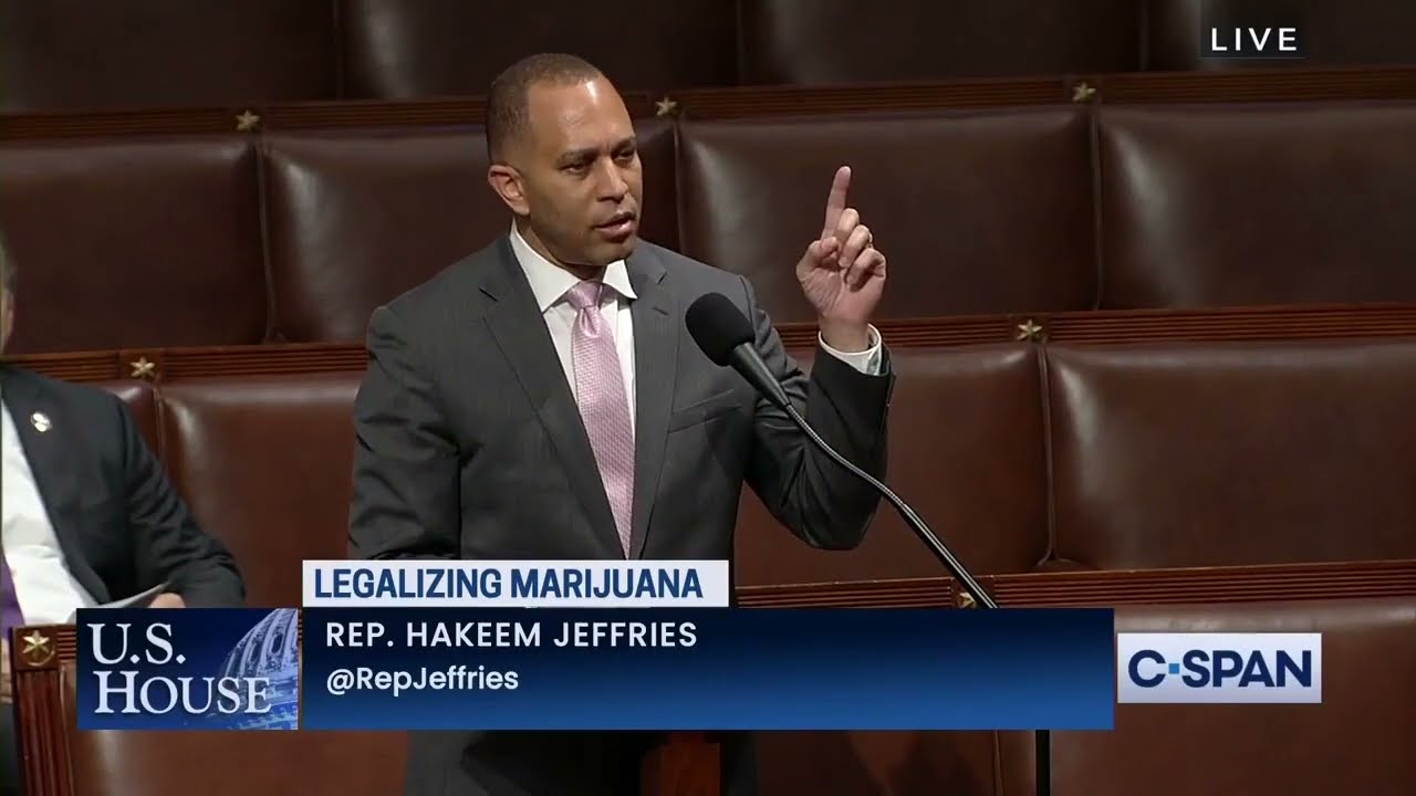 Rep. Jeffries Speaks on the MORE Act - YouTube