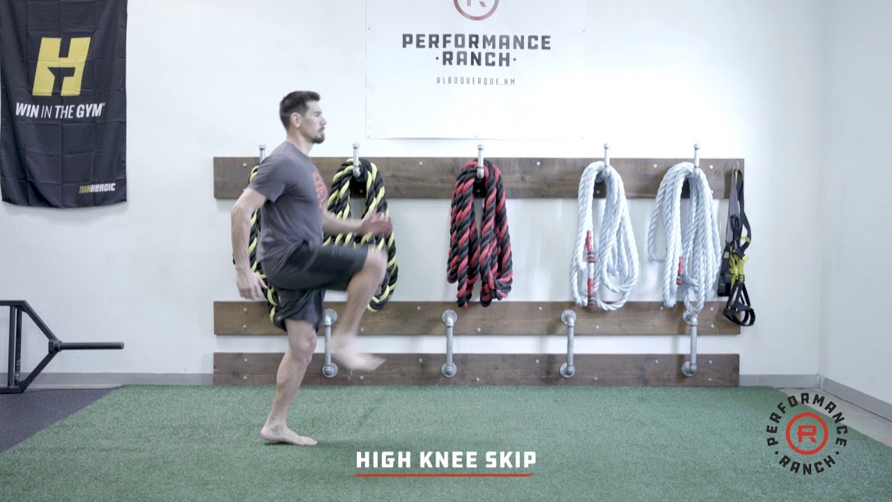 High Knee Skip - YouTube