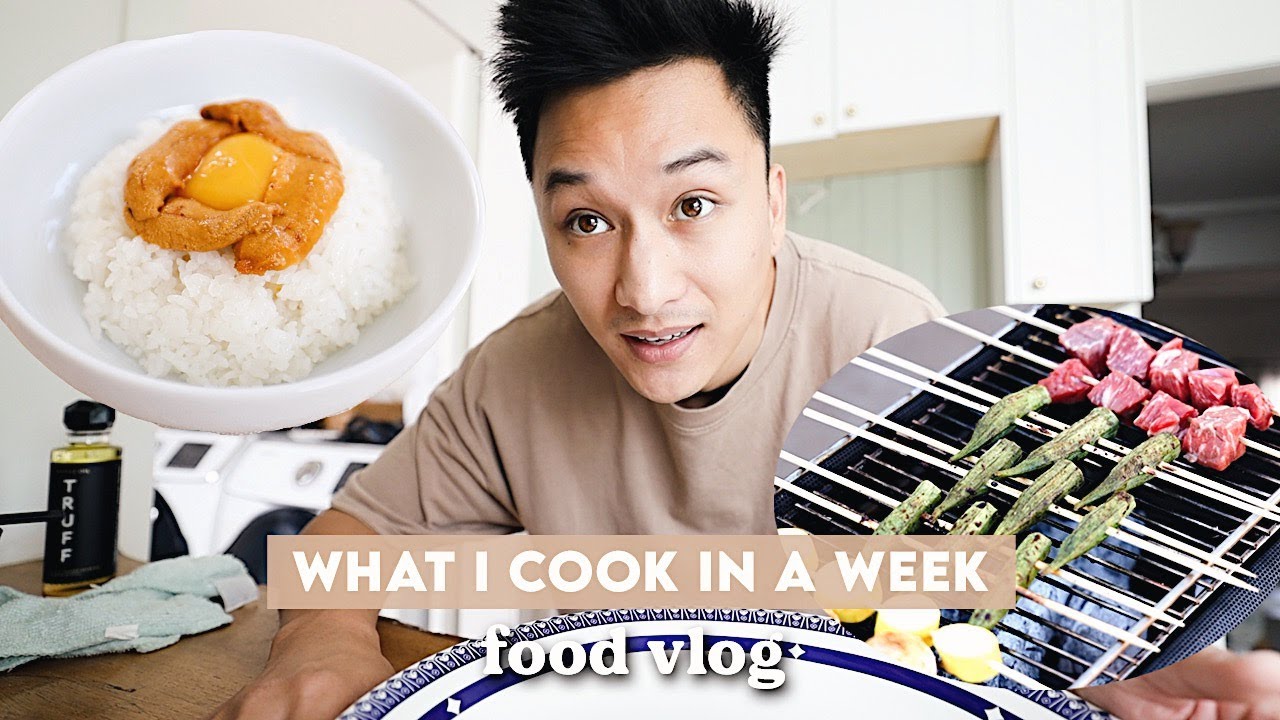 What I Cook in a Week | EASY + BEAUTIFUL RECIPES | wah - YouTube