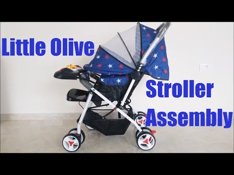 Little Olive Baby Stroller Assembly - Tweety Baby Stroller