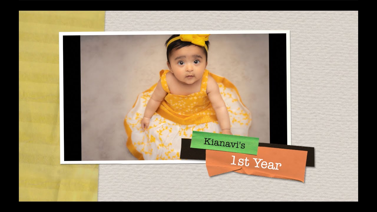 Kianavi's 1st - year journey from 0 to 12 months in 10 mins! (First ...