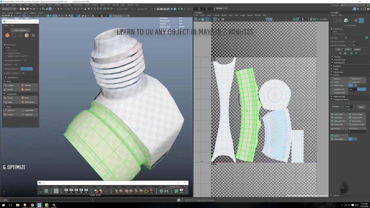 How to UV any object in Maya in 2 Minutes - YouTube