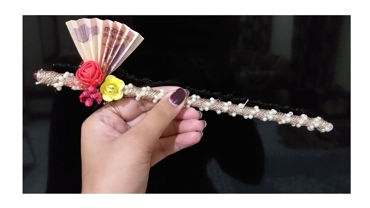 84:DIY /Badhai Desaign /Make Badhai at home / Note Decoration/ Divya's ...