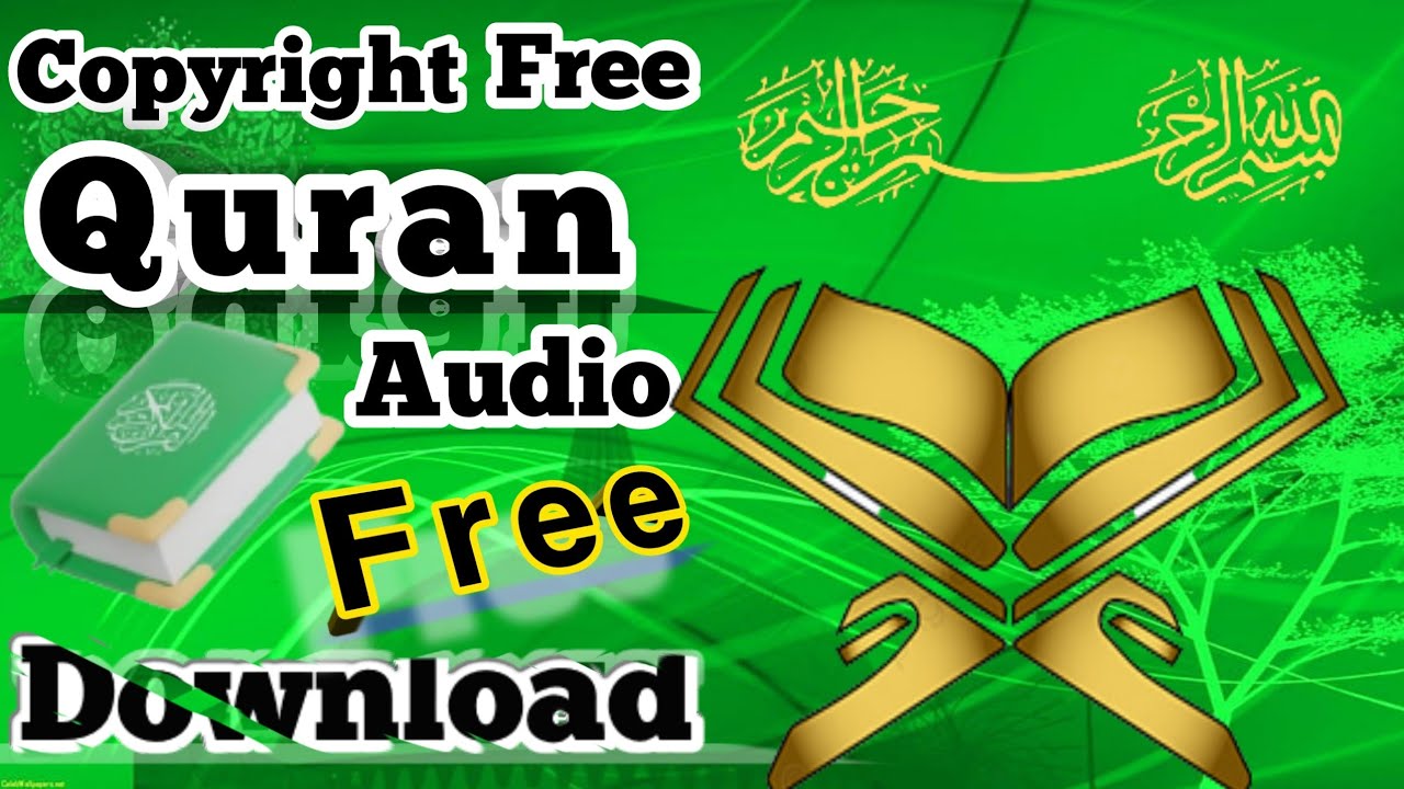 How To Get Copyright free Any Surah 2023 | Copyright Free Quran Kaha Se ...