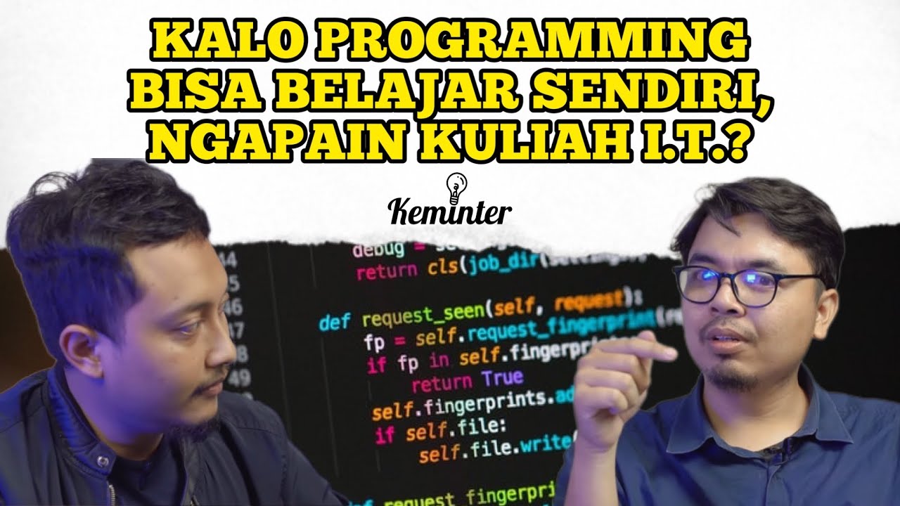 PROGRAMMER BISA BIKIN APLIKASI DIBAYAR 1 MILYAR | Keminter - YouTube