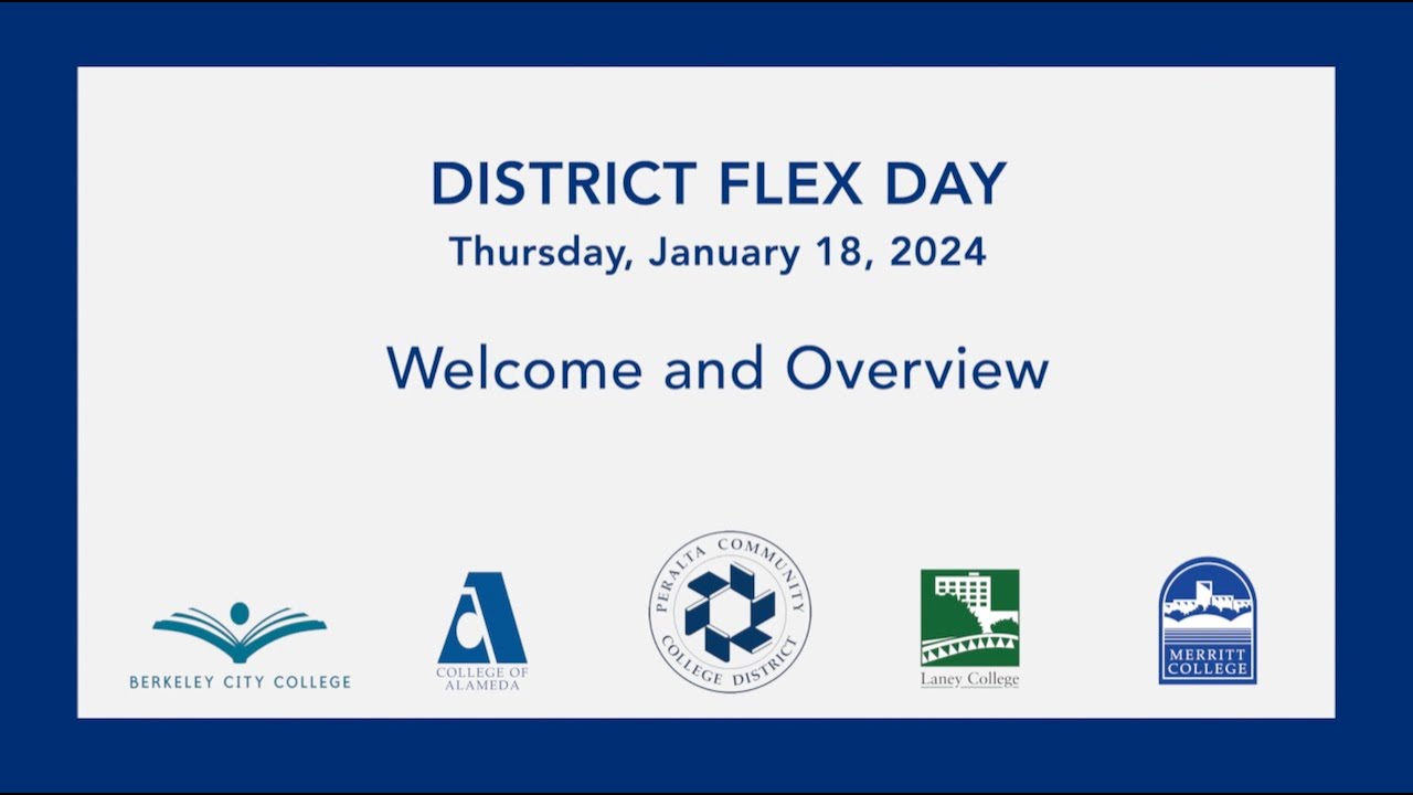 Spring 2024 Flex Day: Welcome and Overview - YouTube