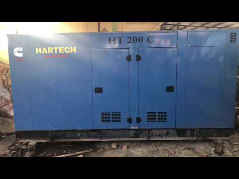 Tes genset cummins 200 kva HARTECH Silent type mantap 👍 - YouTube