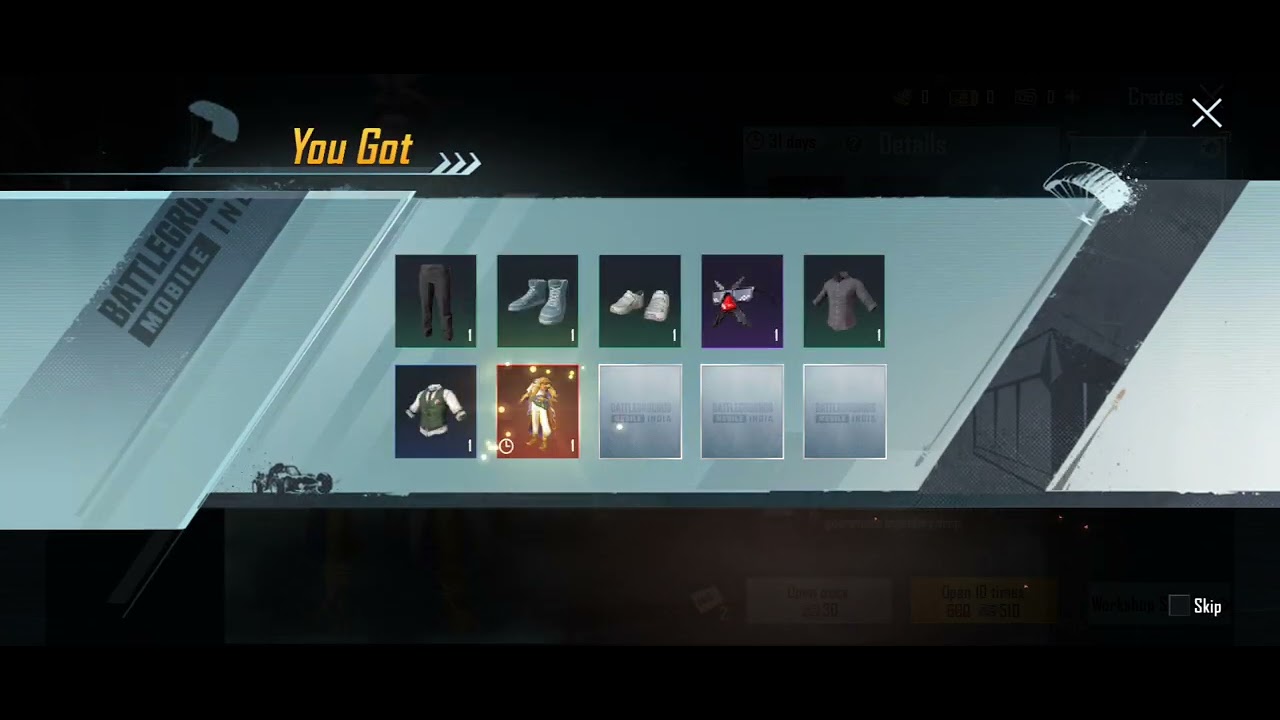 Luck Level 99+ || BGMI 10 Premium crate opening - YouTube